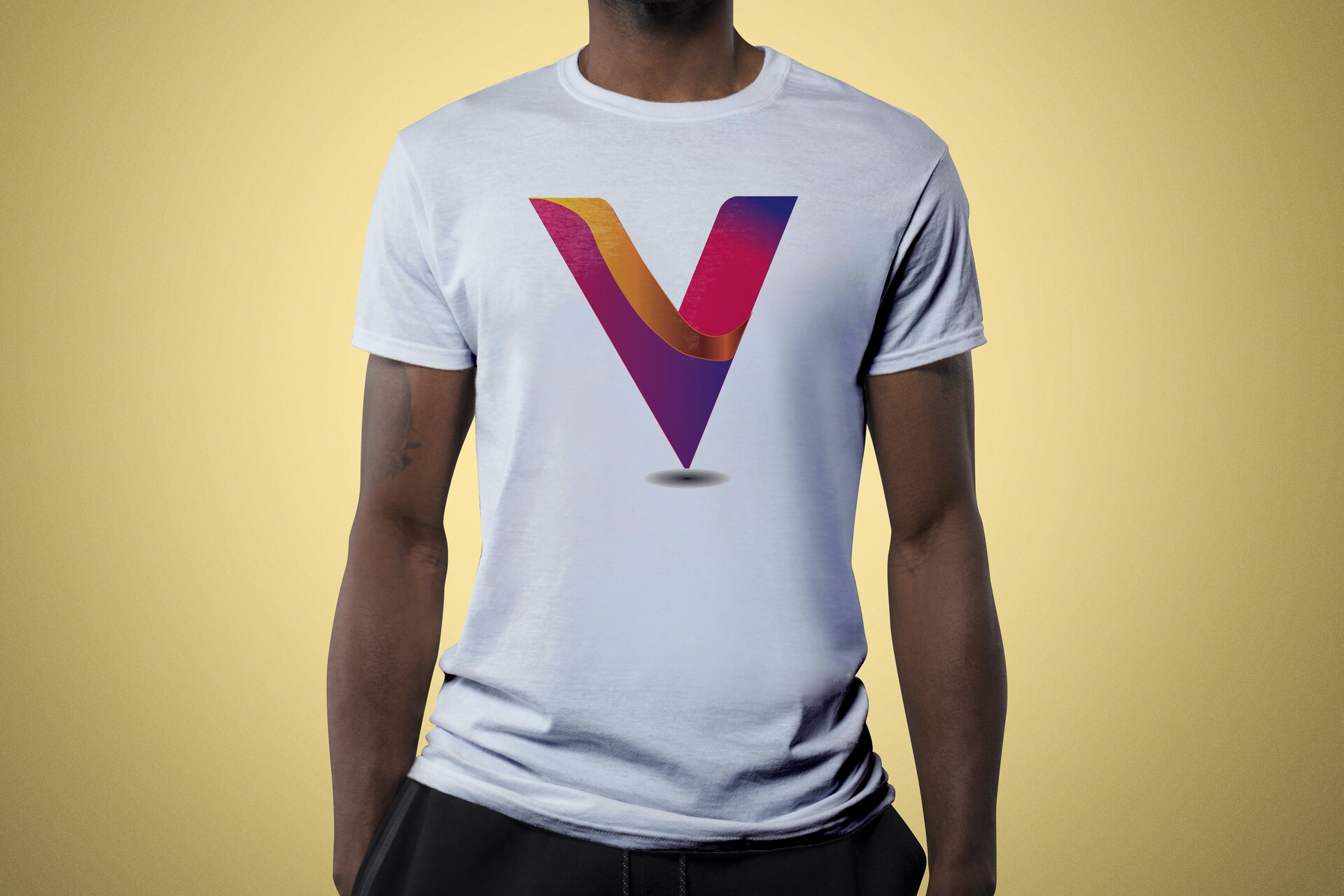 ArtStation - V Shape Shirt Logo Illustrator