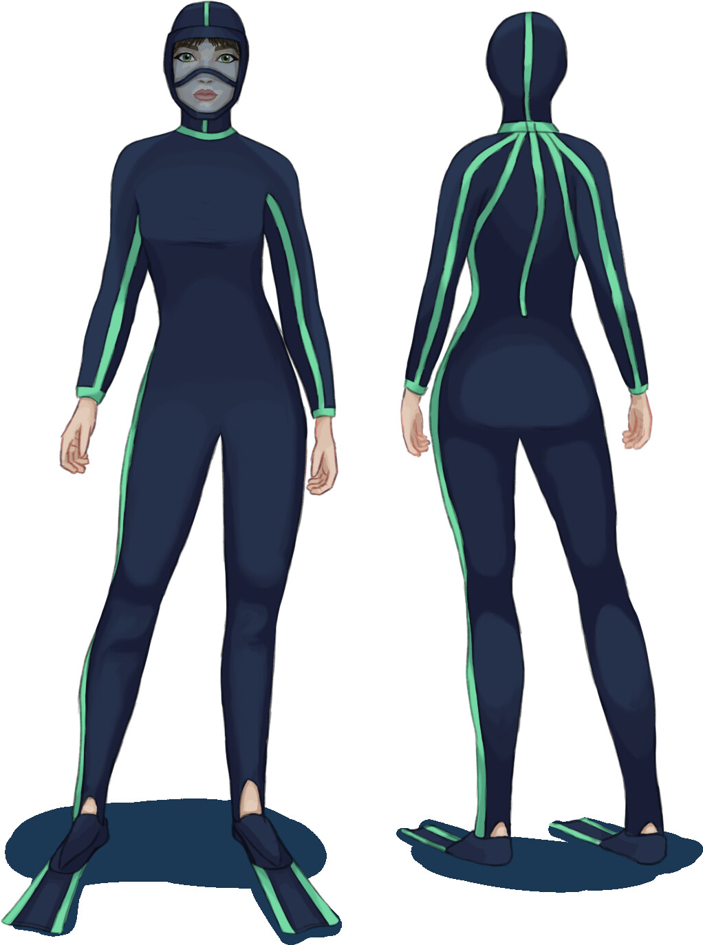 Scuba Diving Suit Design