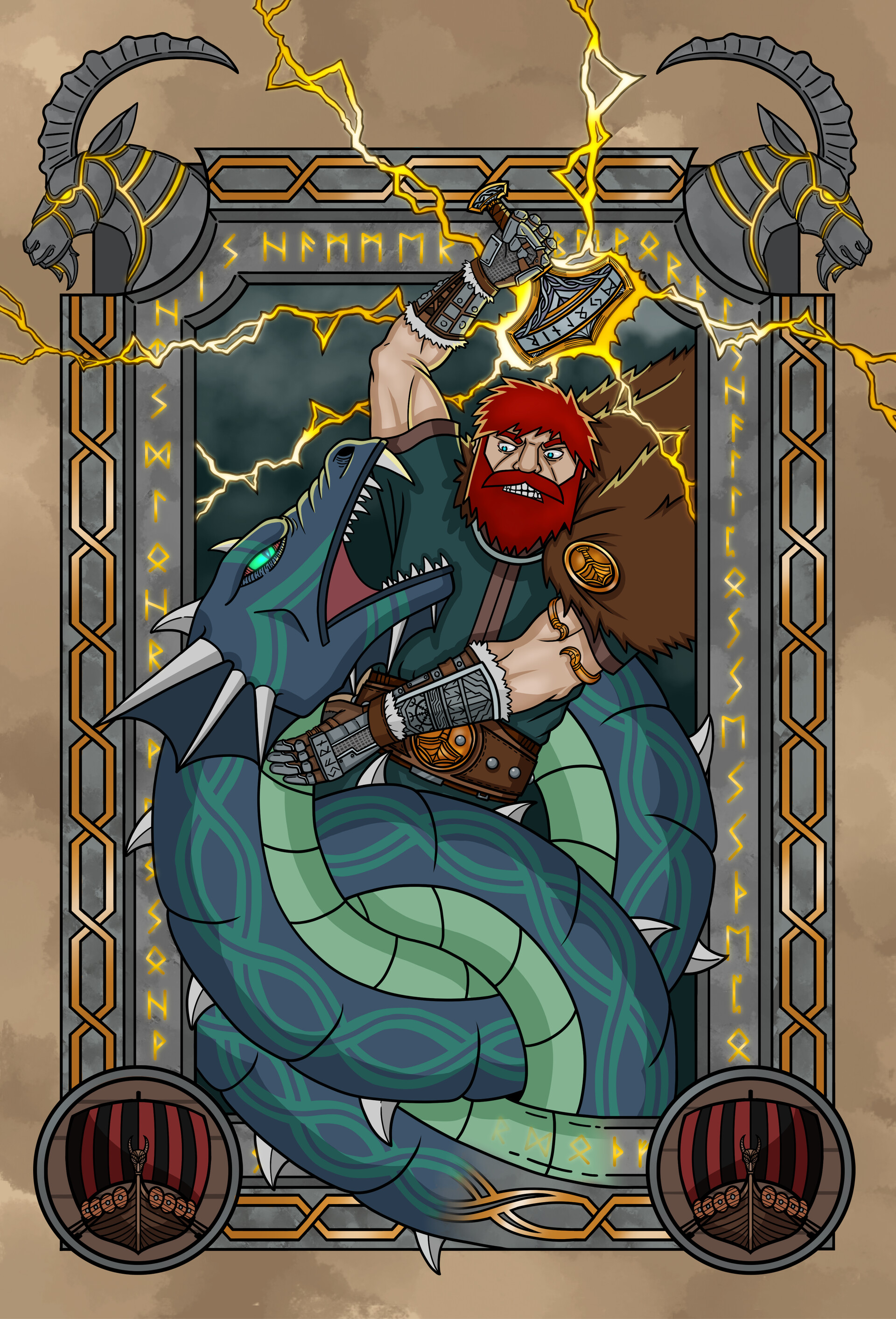 ArtStation - Thor - Norse Gods Series