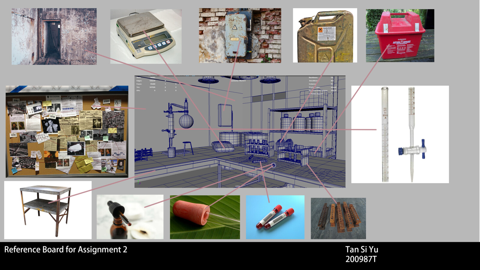 Tan Si Yu - Science Lab Texturing