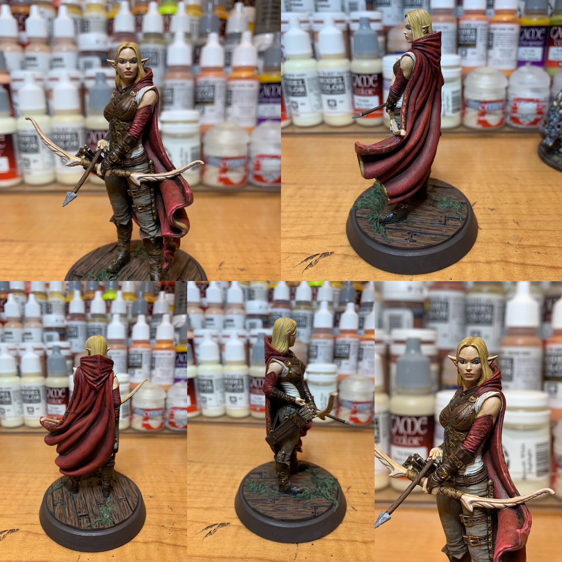 ArtStation - Elven archer miniature