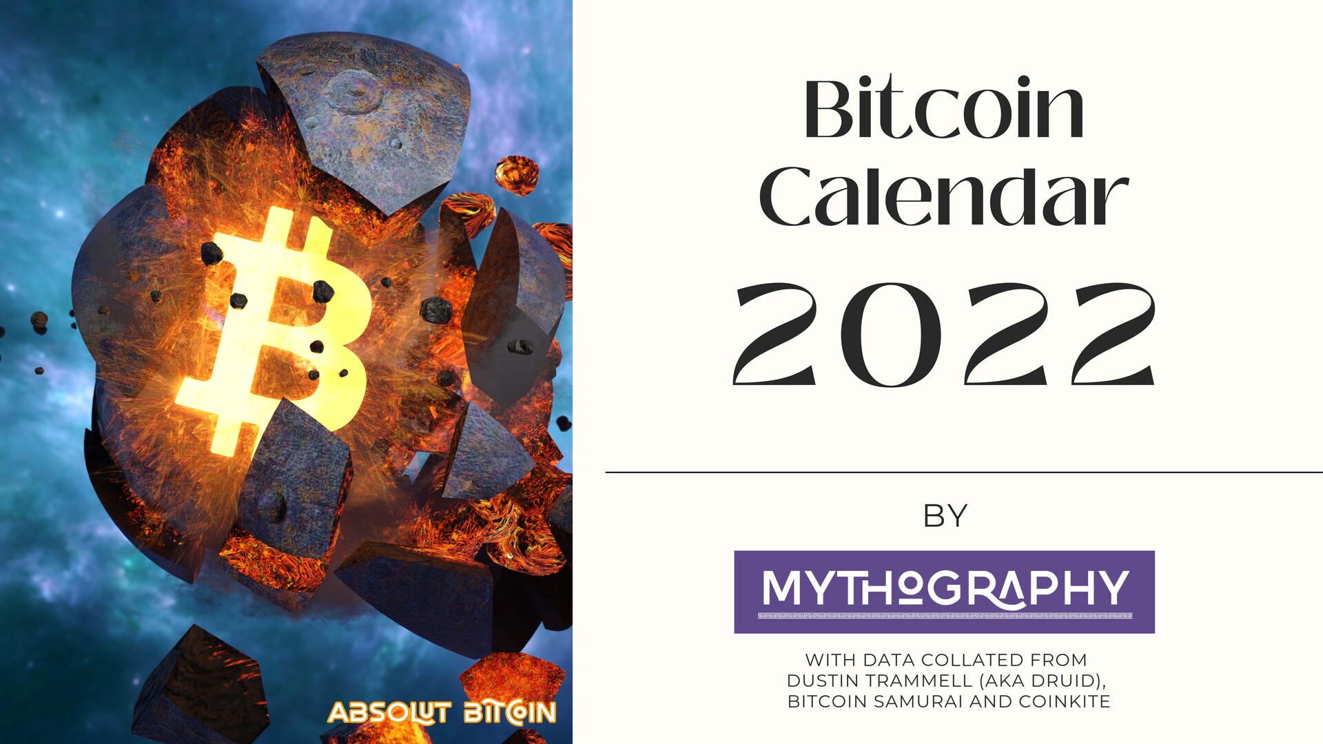 George Saoulidis - Bitcoin Calendar 2022