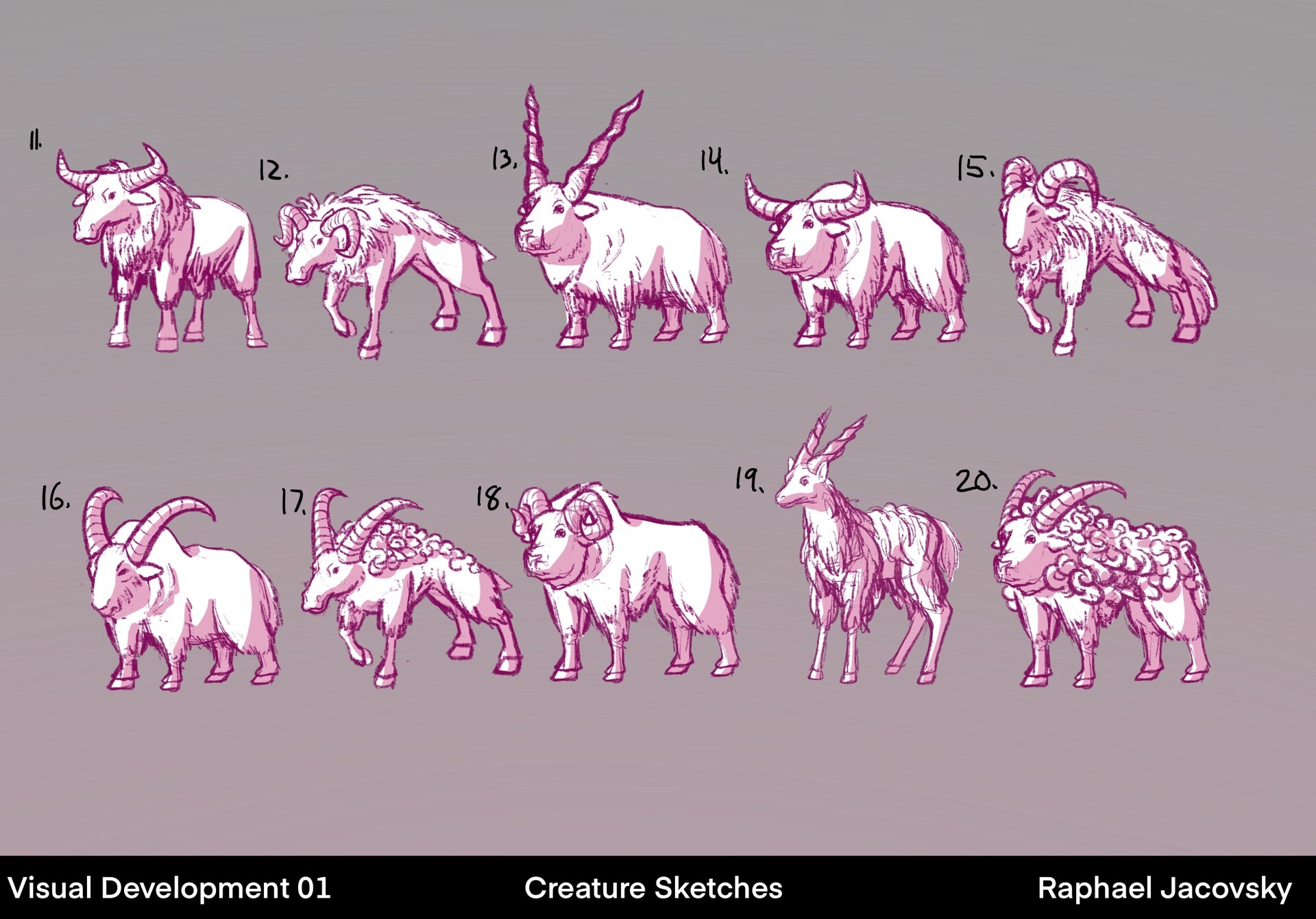 Raphael Jacovsky - Creature Design