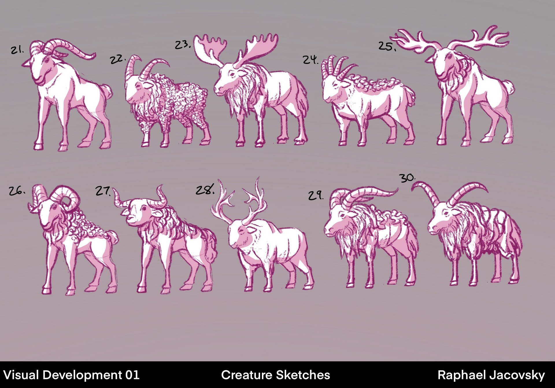 Raphael Jacovsky - Creature Design