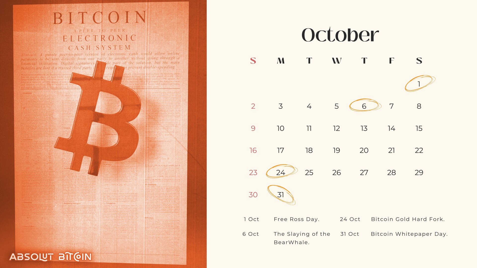 George Saoulidis - Bitcoin Calendar 2022