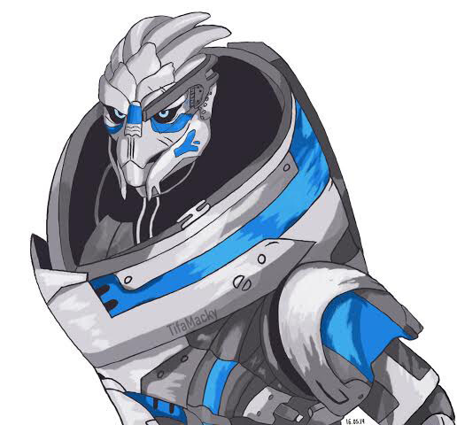 ArtStation - Garrus Vakarian - Mass Effect