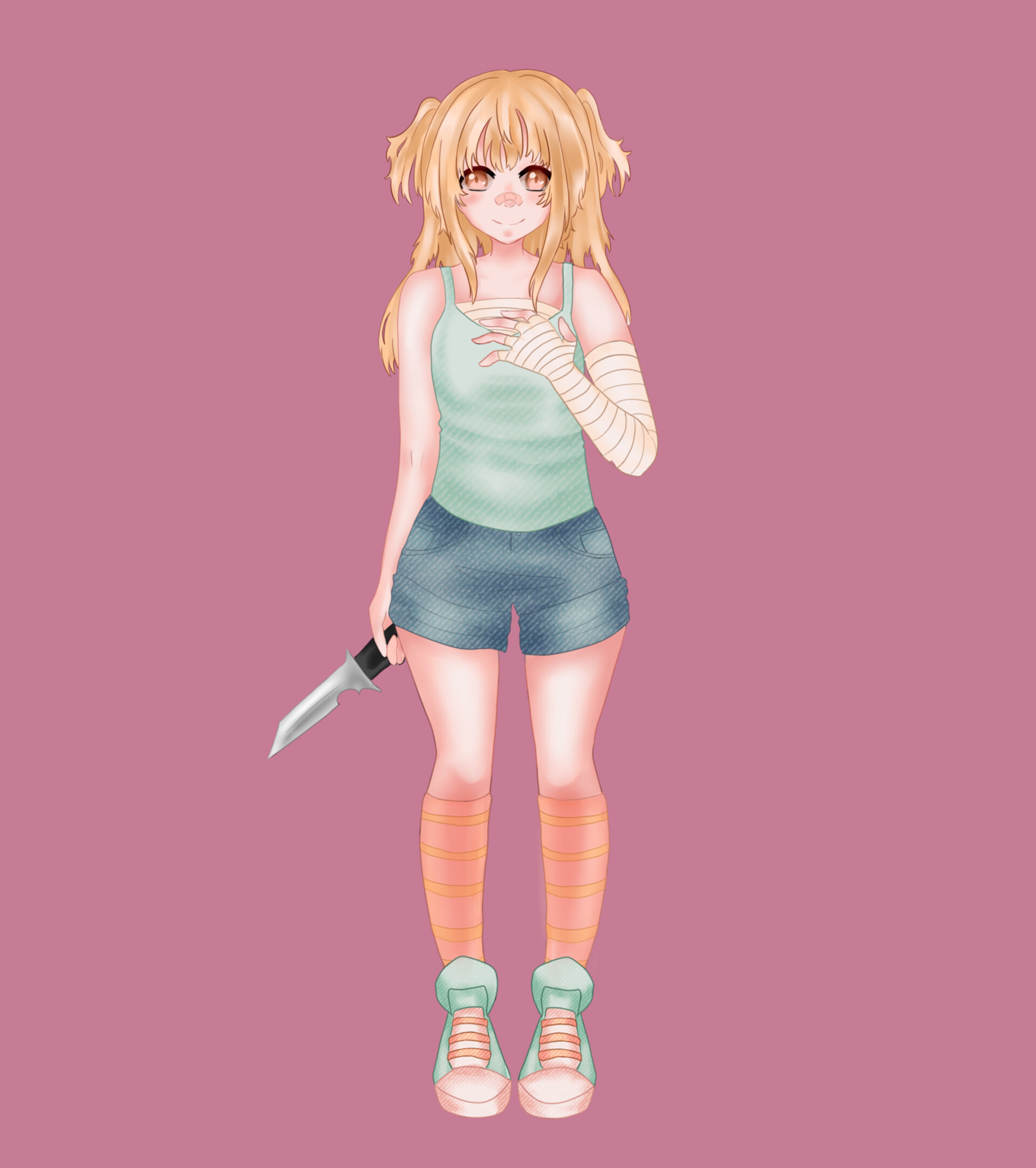 ArtStation - Full Colour Model Yuri