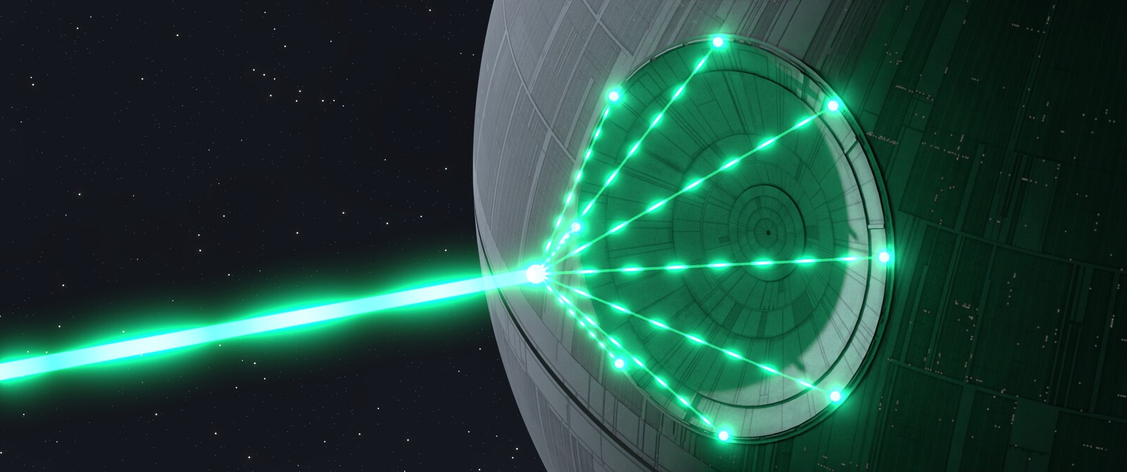 Chris Q - Death Star - Updated lasers