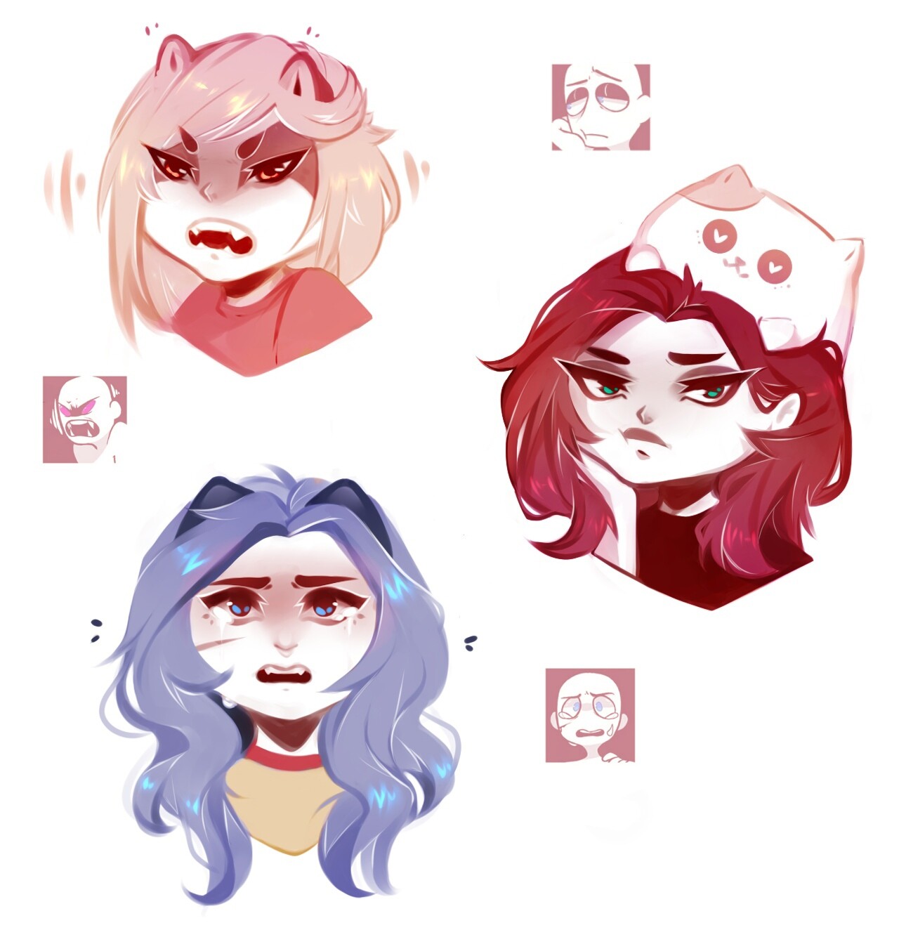 ArtStation - Emotes Study
