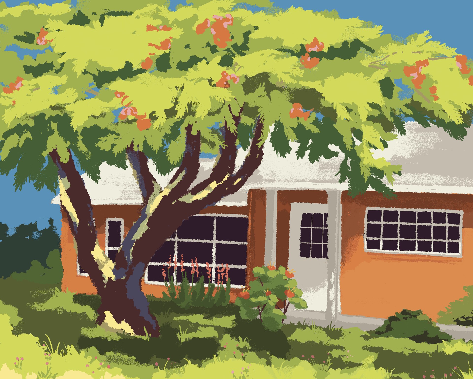 ArtStation - Orange House