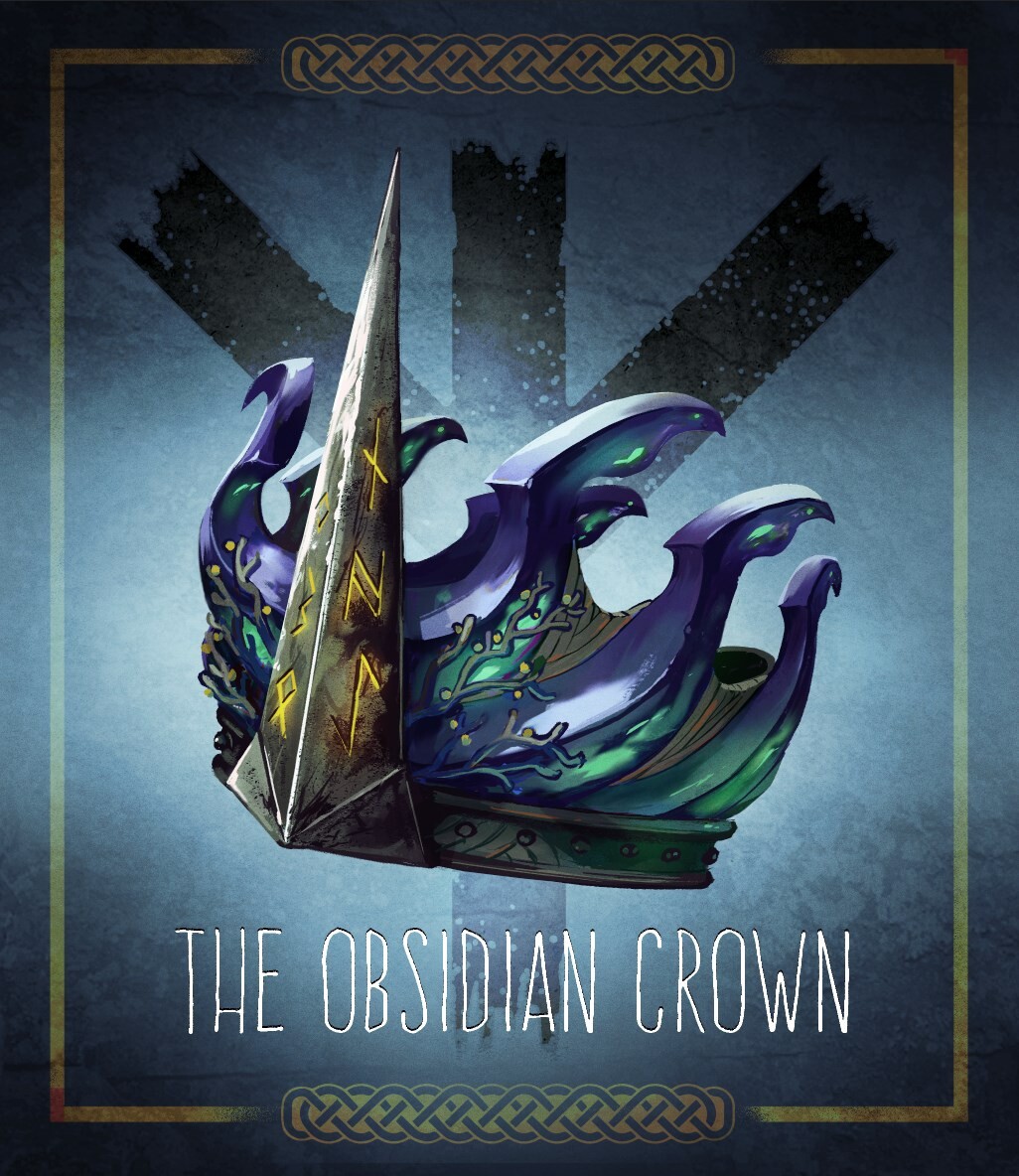 Obsidian Book Cover Model