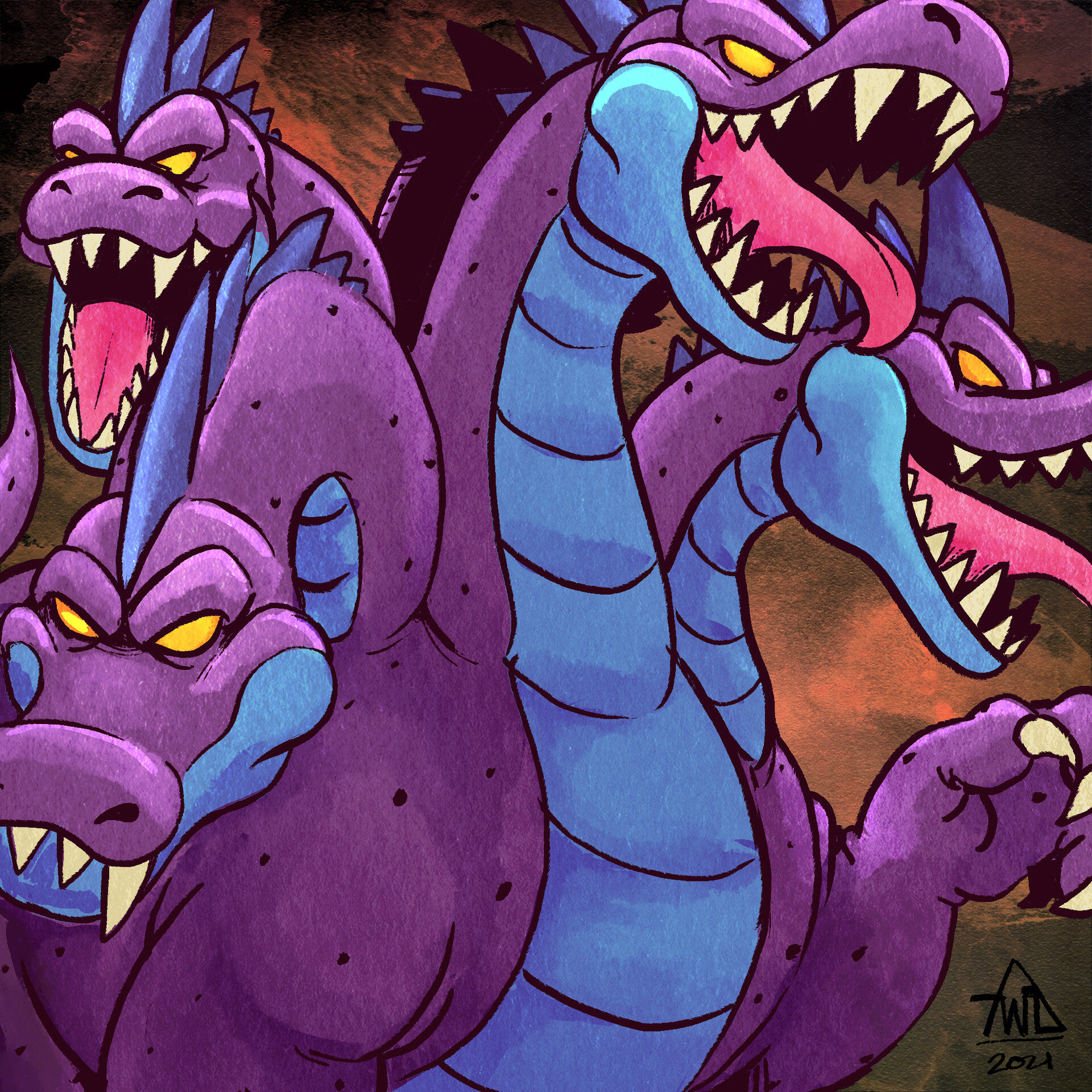 Wade Lutz - Day 331 - King Hydra