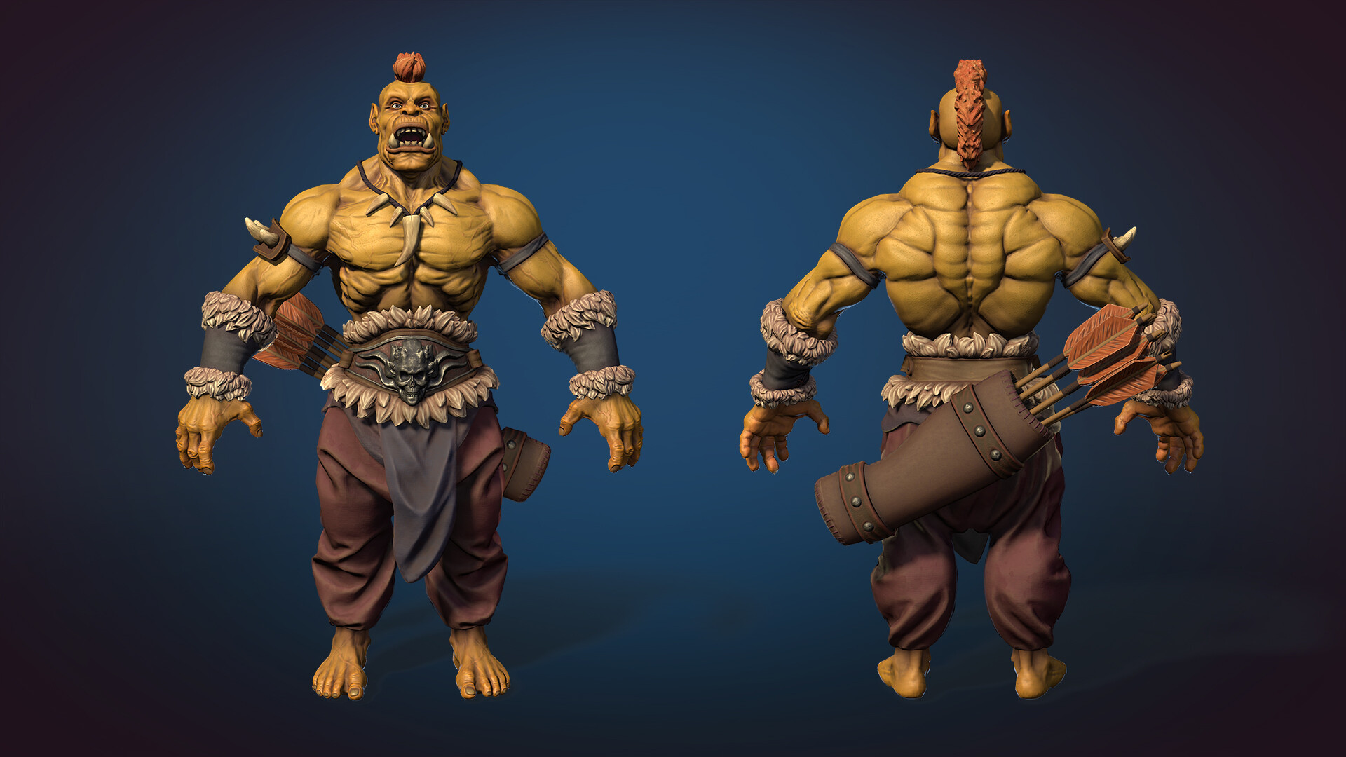 Dmitriy Sanin - Orc WIP