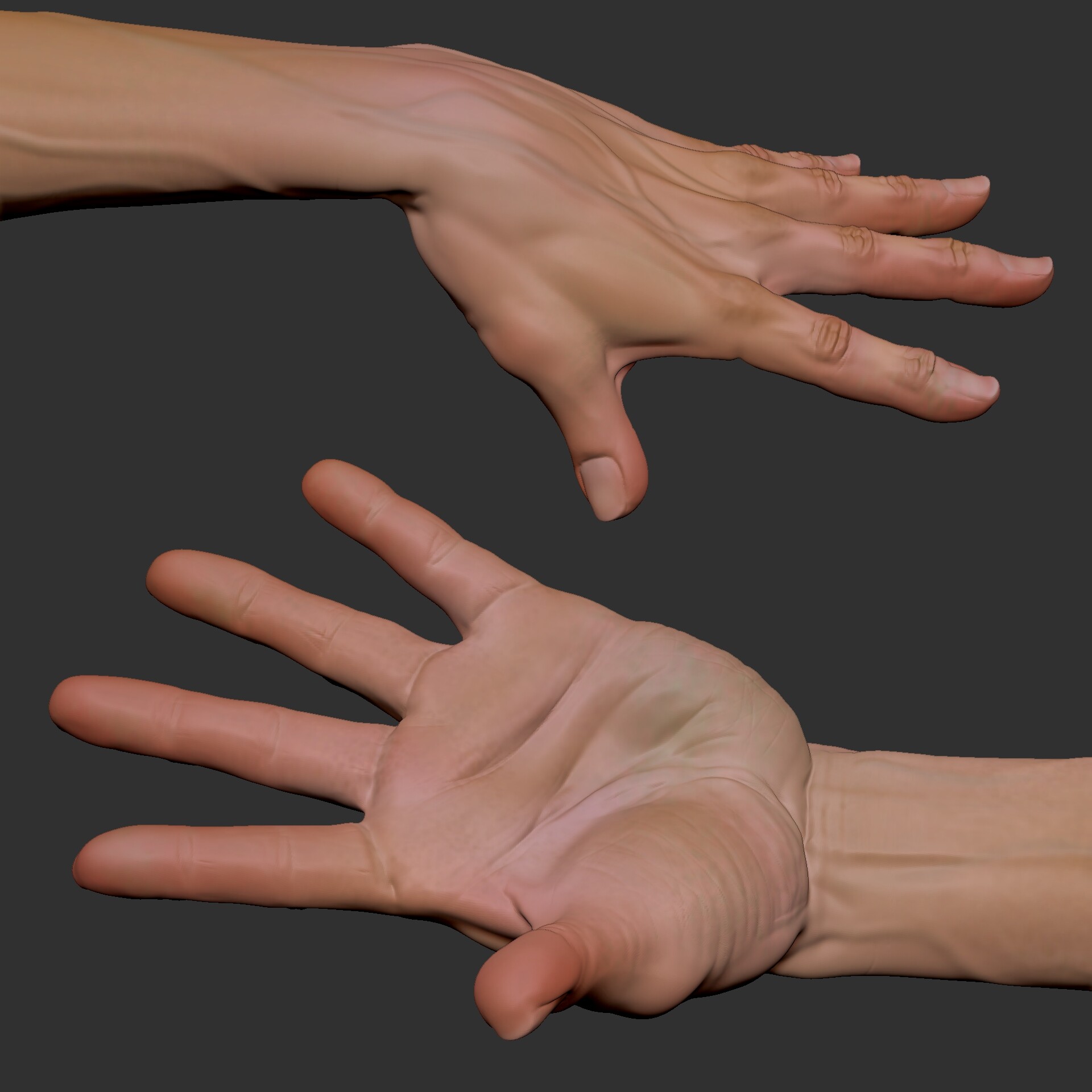 ArtStation - Hand practice