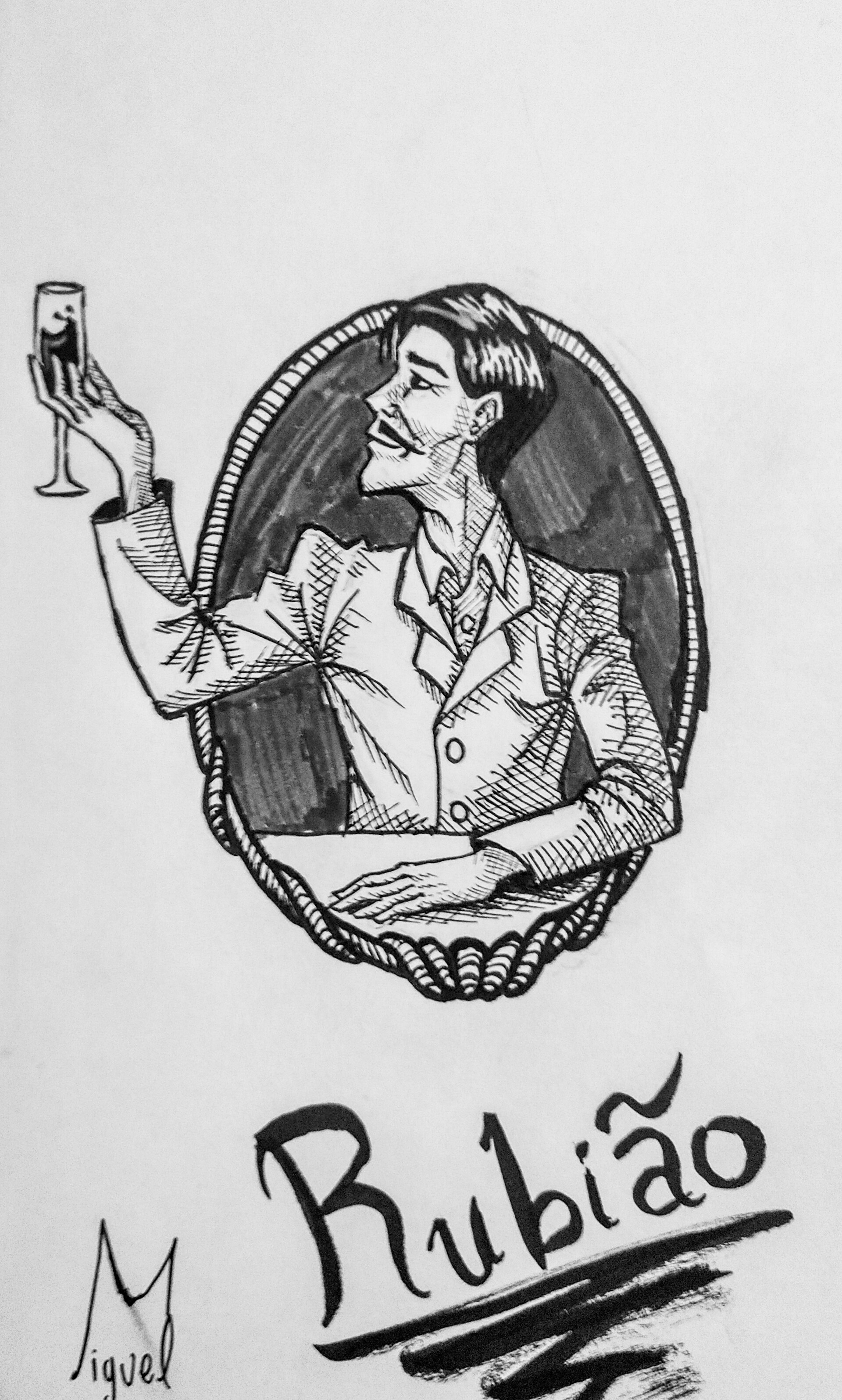 ArtStation - Main characters from "Quincas Borba" (Machado de Assis)