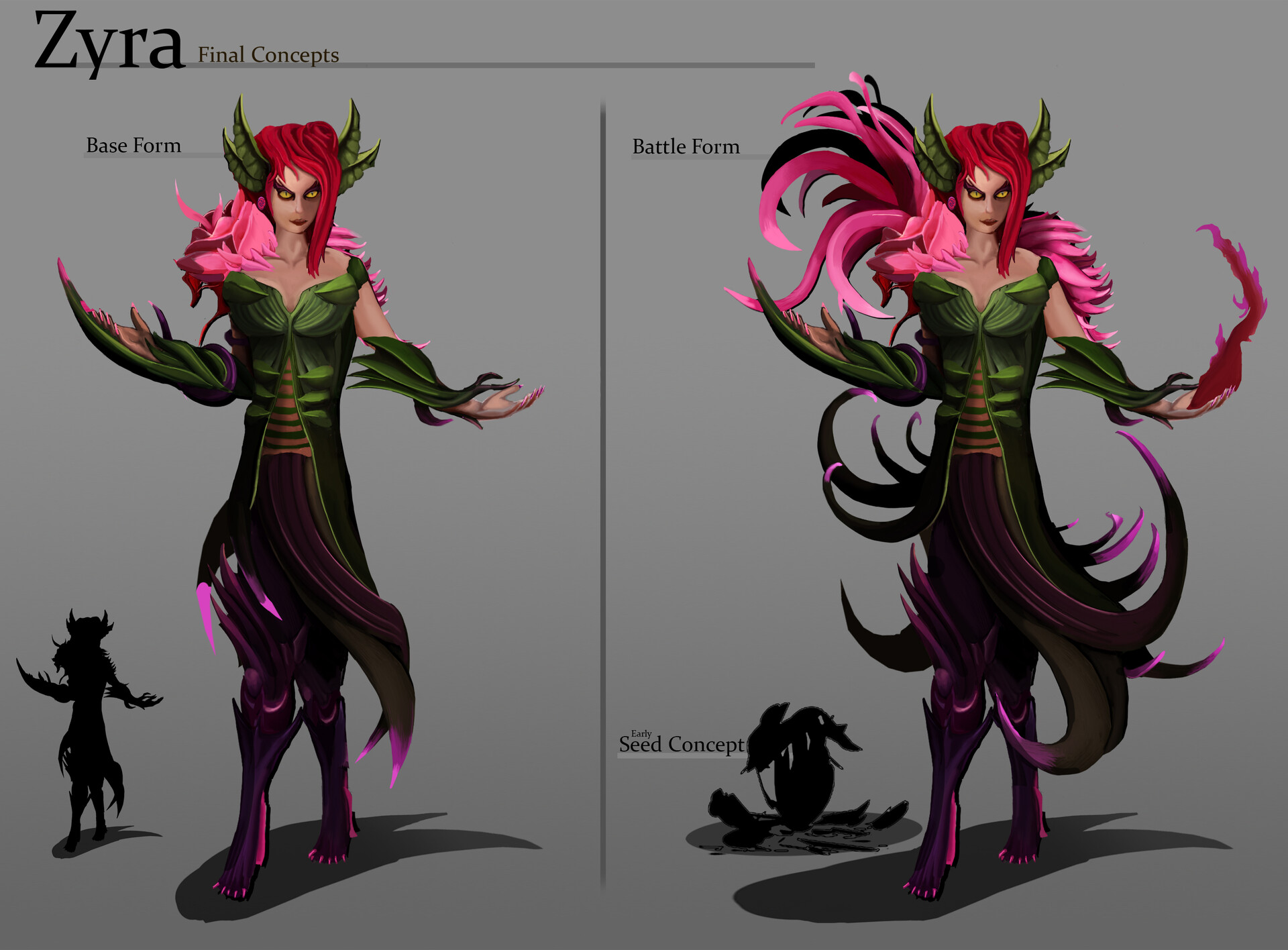 ArtStation - Zyra Character Concept