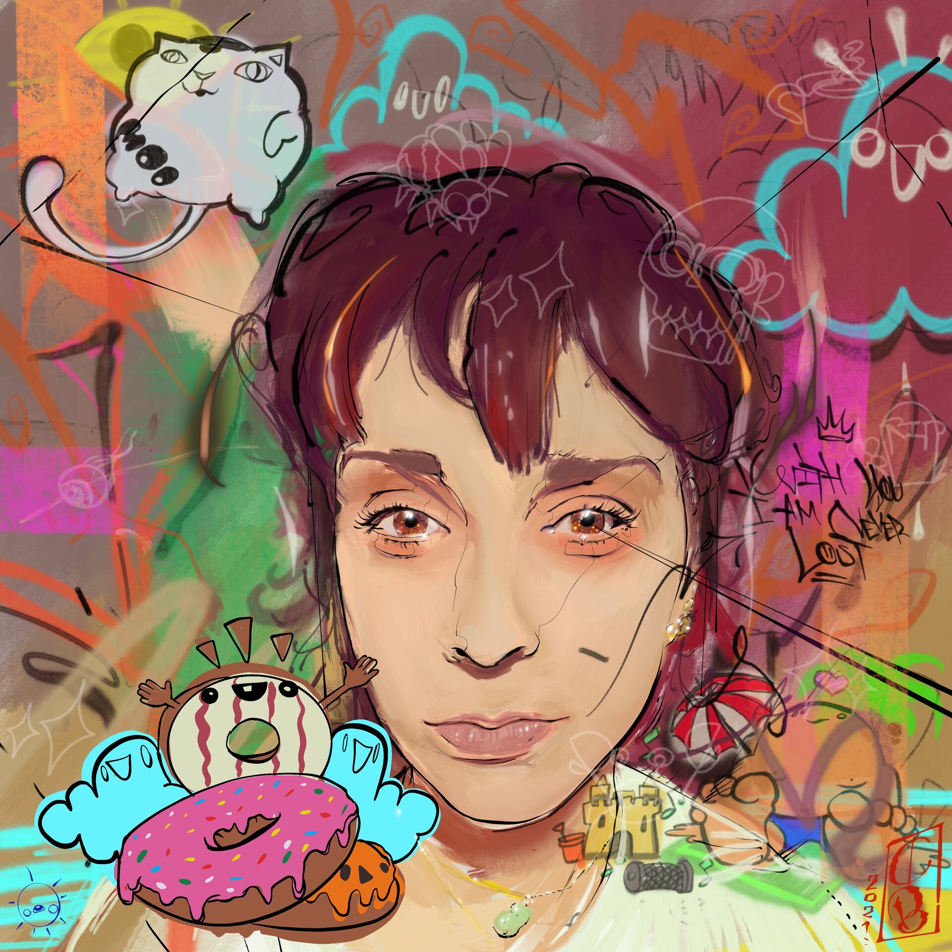 ArtStation - Kitty Kat Cat by Silovski