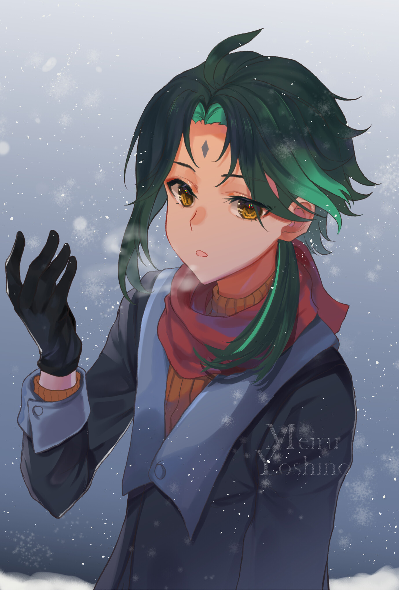 ArtStation - Genshin Impact - Xiao Fanart