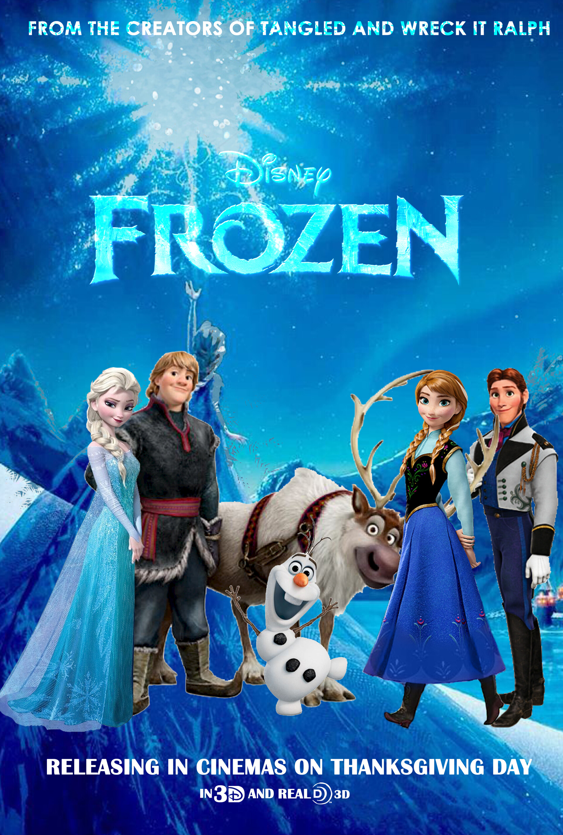 ArtStation - Frozen Movie Poster 1