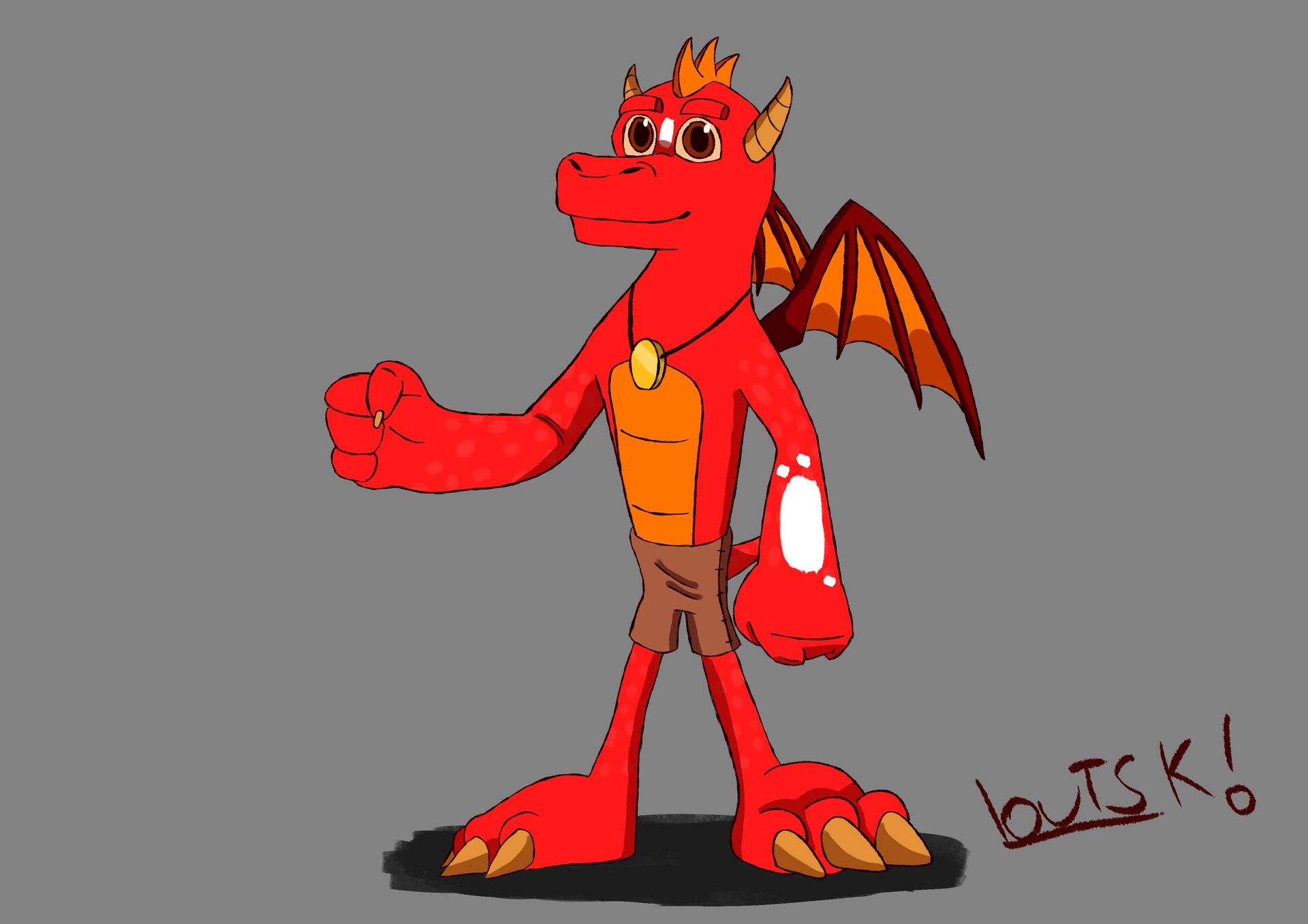 ArtStation - Fintan the Dragon (Web Comic Project)