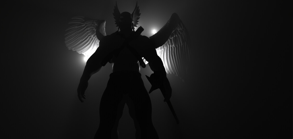 ArtStation - TEST FOR DC HAWKMAN LOC-1