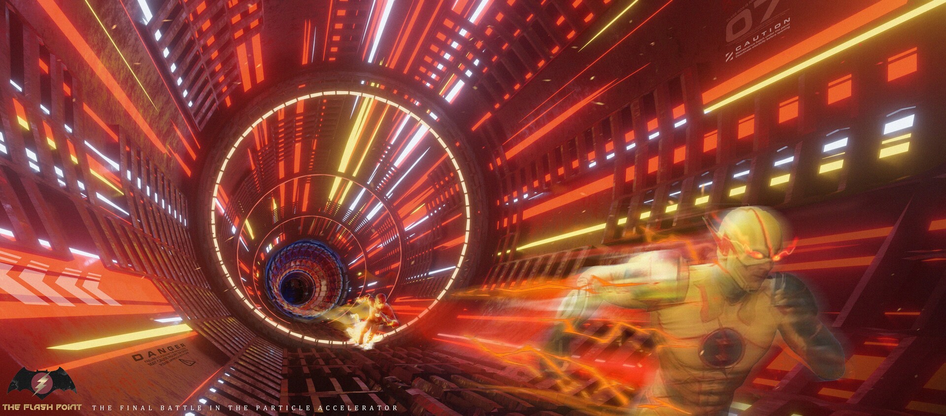 Yuran Yuan - JUSTICE LEAGUE : THE FLASH POINT Concept art redesign