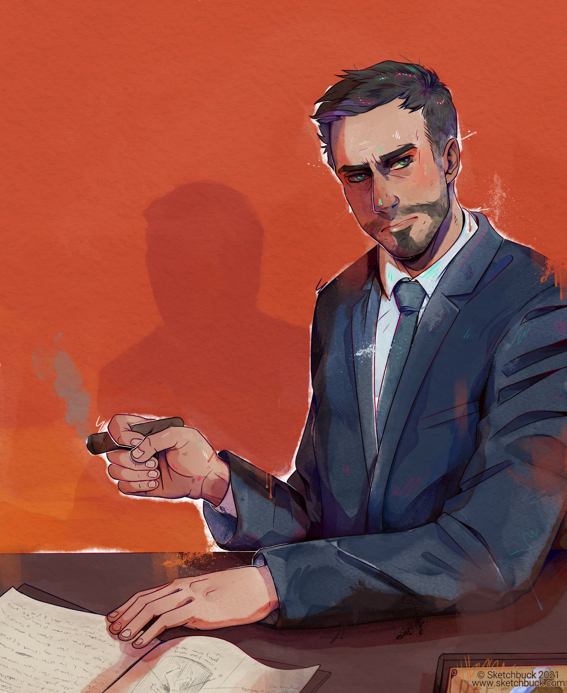 ArtStation - Mallory Half Body