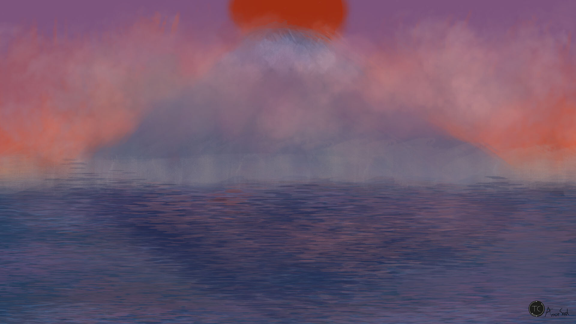 ArtStation - speedpaint landscape