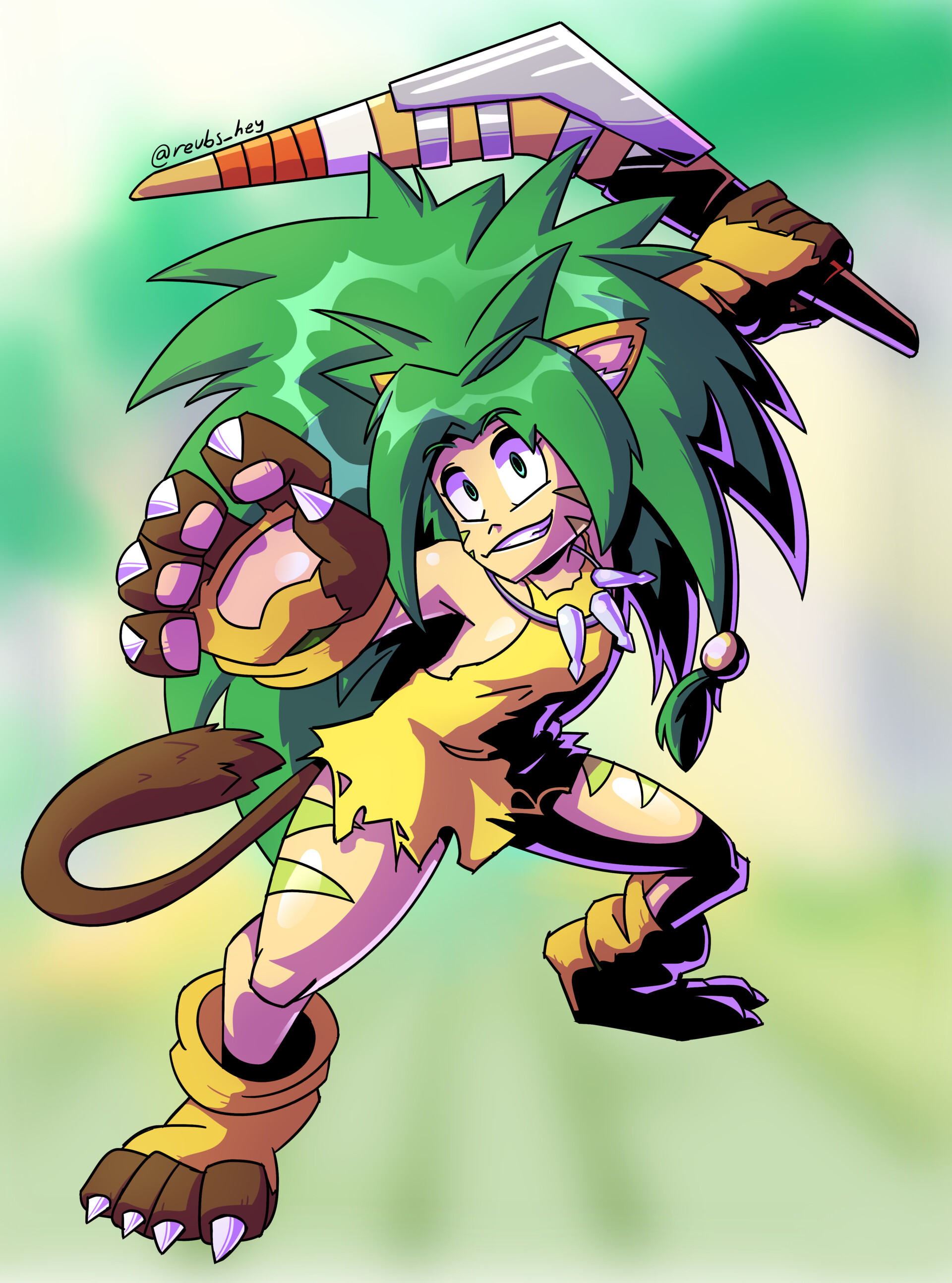 ArtStation - Cham Cham - Samurai Shodown