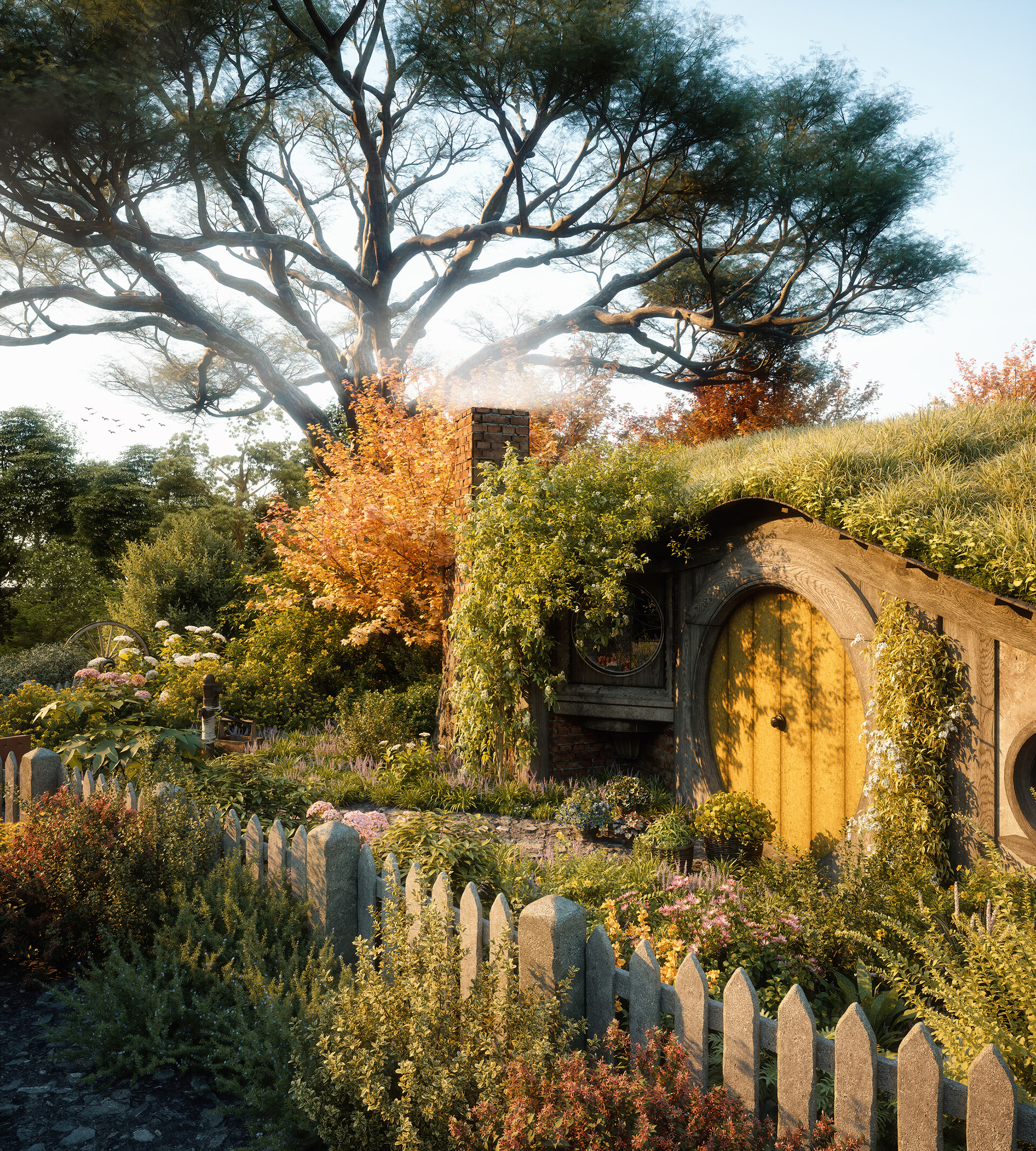 ArtStation - Samwise's House - The Shire