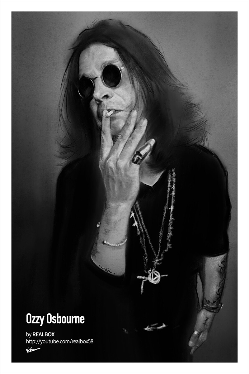 ArtStation - Ozzy Osbourne
