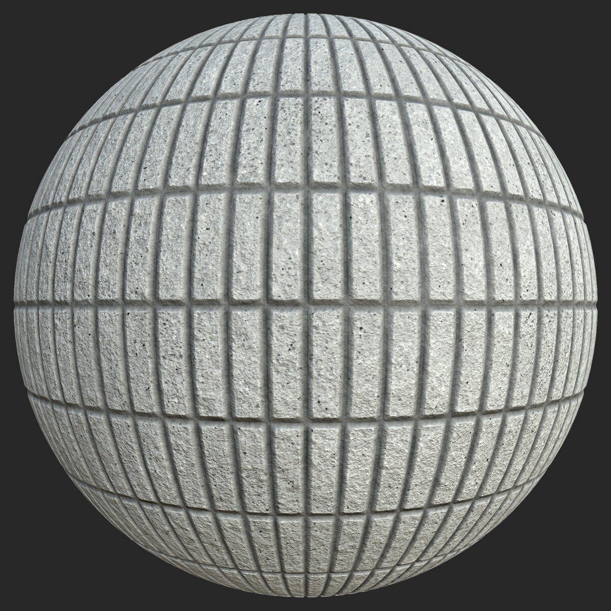 ArtStation - Split Rib Concrete Blocks