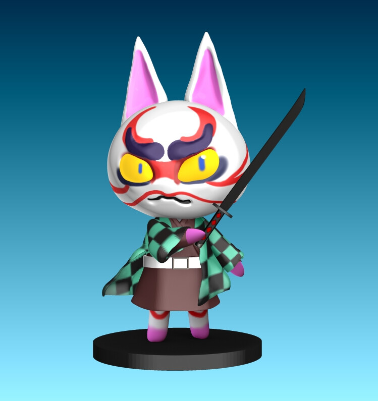 ArtStation - Demon Slayer Kabuki