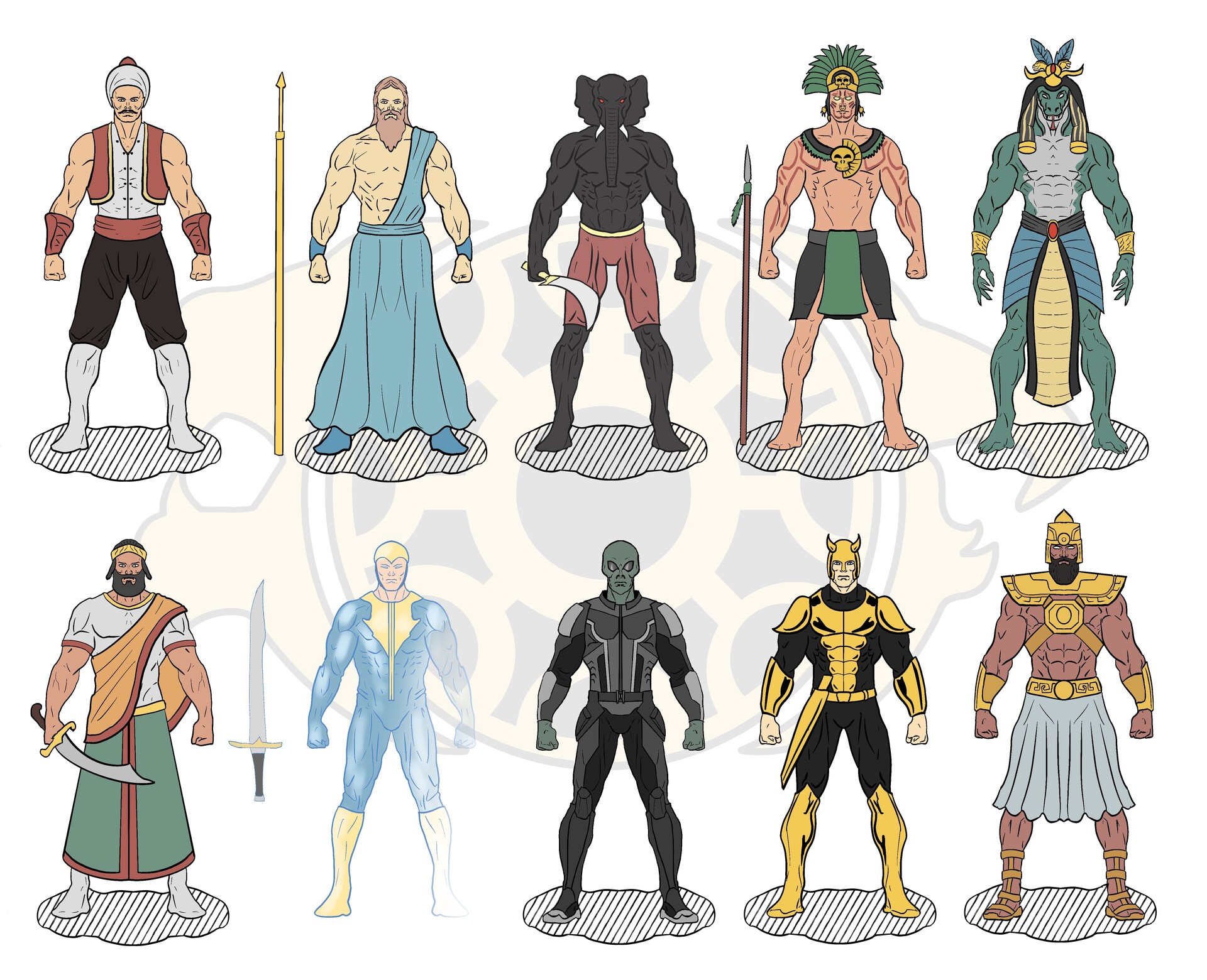 ArtStation - Character designes from Barlas Tunga