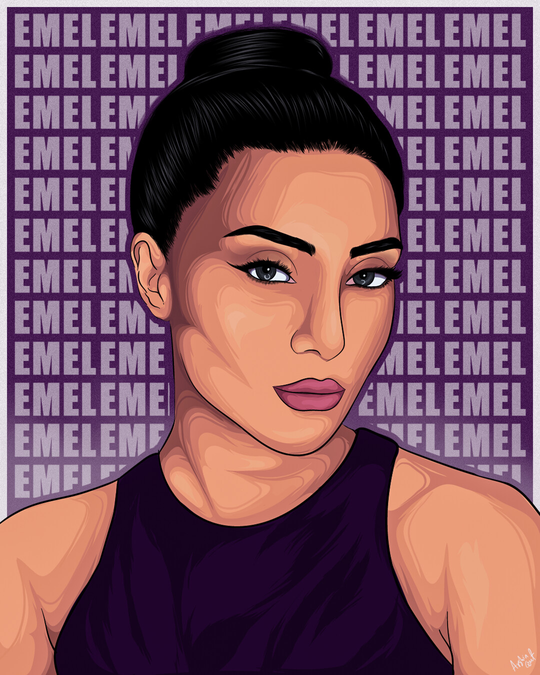 ArtStation - Portrait Vector Art