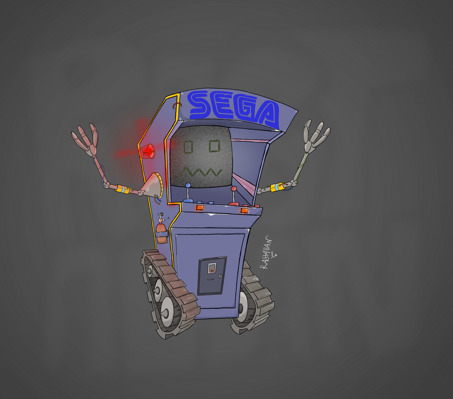 ArtStation - arcade robot
