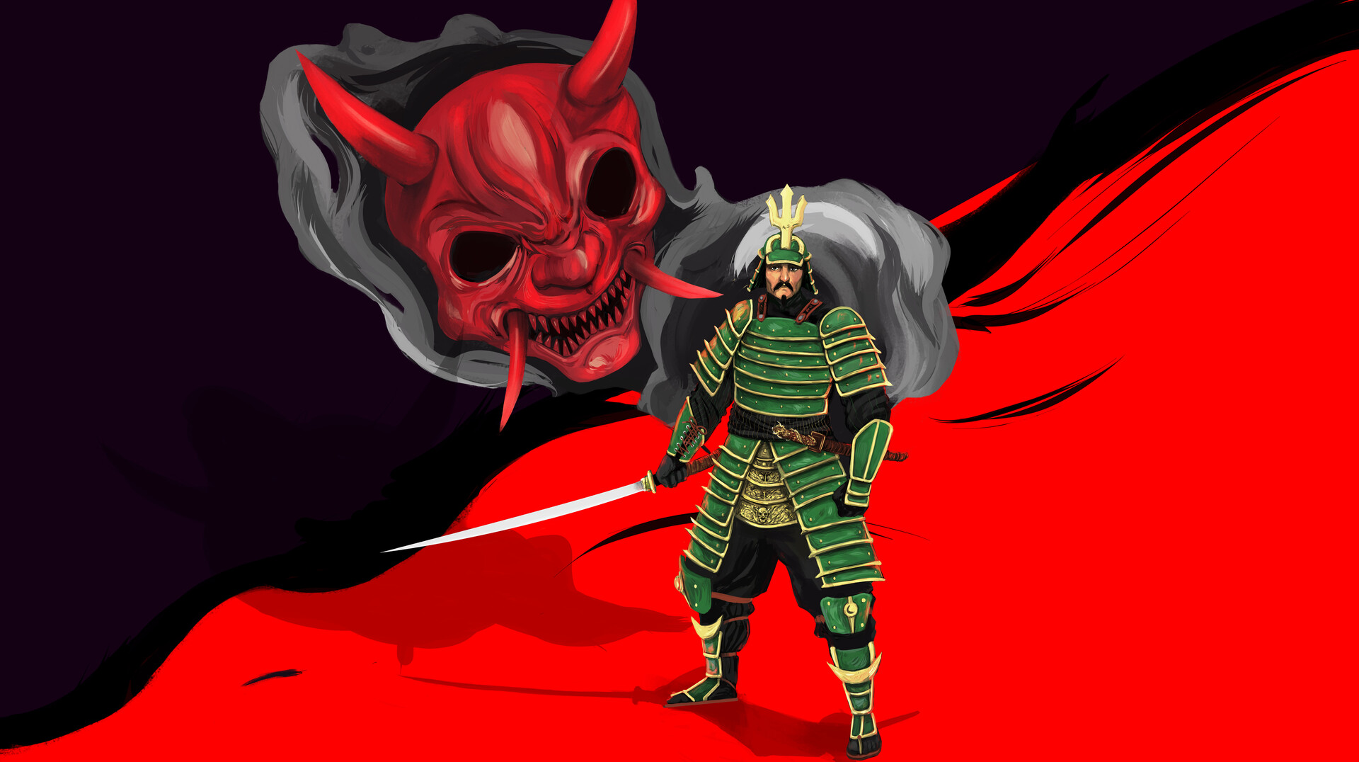 ArtStation - Doomed Samurai