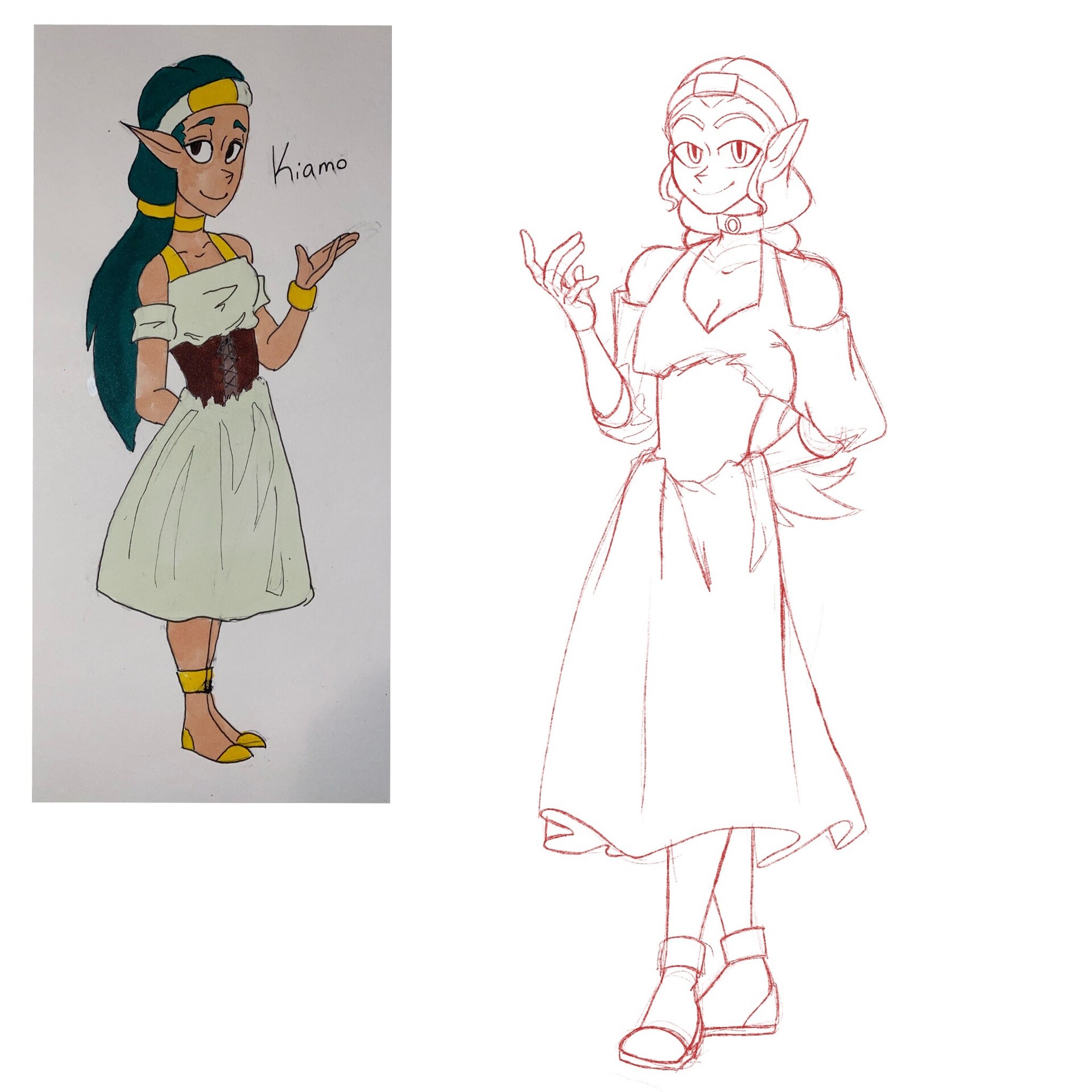 ArtStation - Original character rough sketches #3