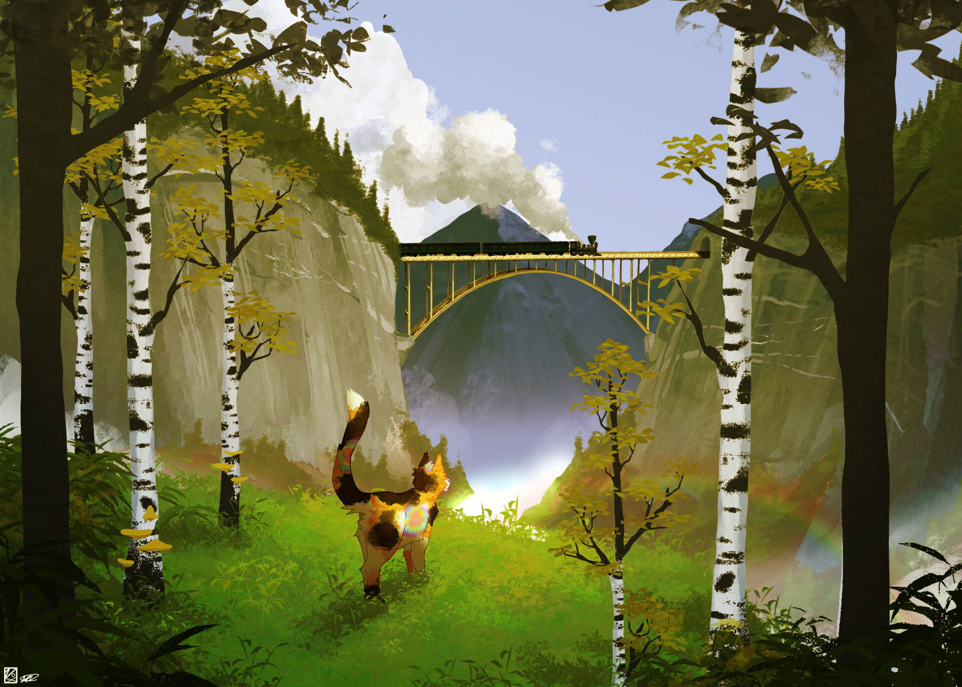 ArtStation - Cat Overlook