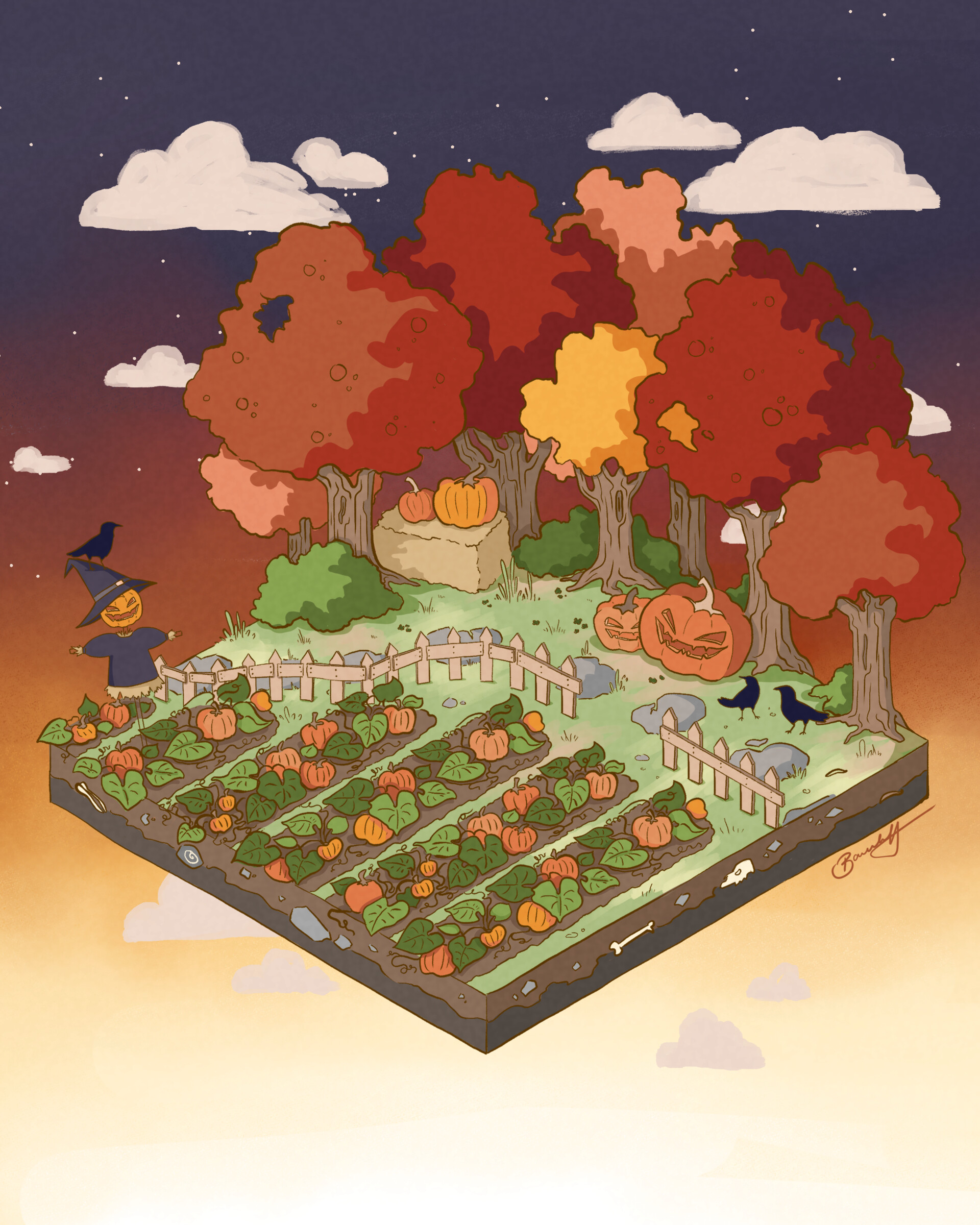 ArtStation - Pumpkin Patch