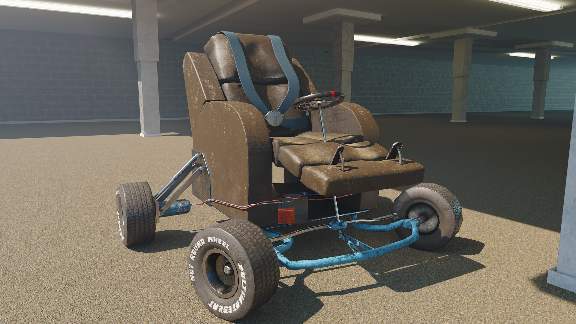 ArtStation - Racing seat