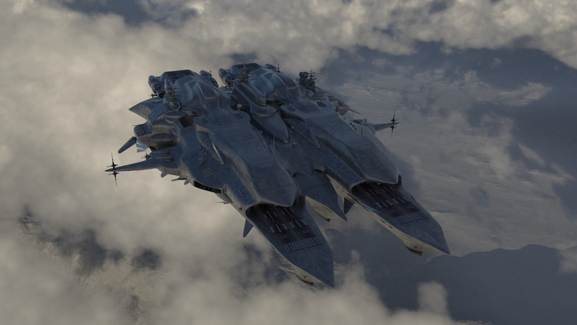 ArtStation - Gemini class carrier