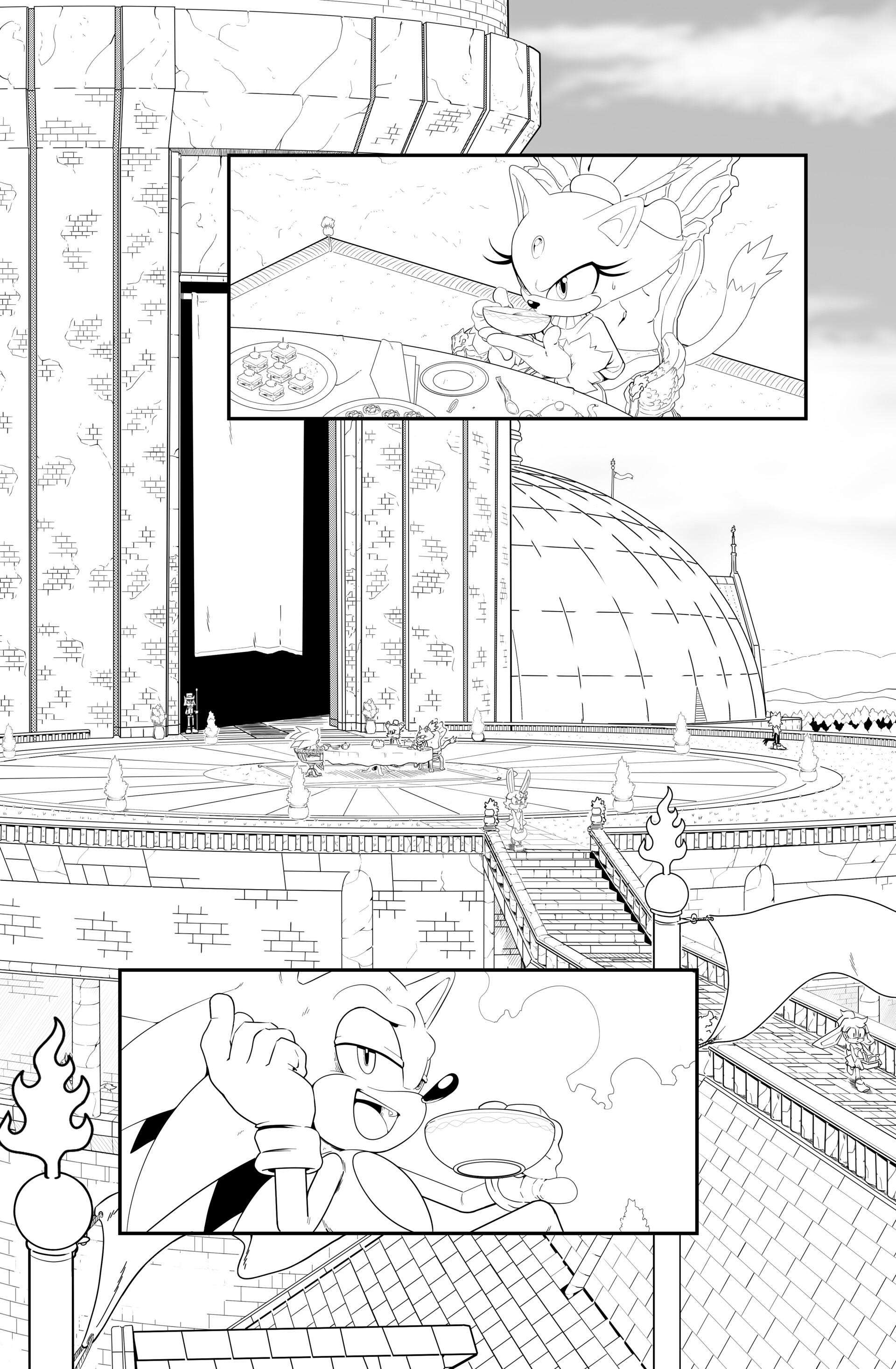 Adam Bryce Thomas - Various Samples - IDW's Sonic the Hedgehog