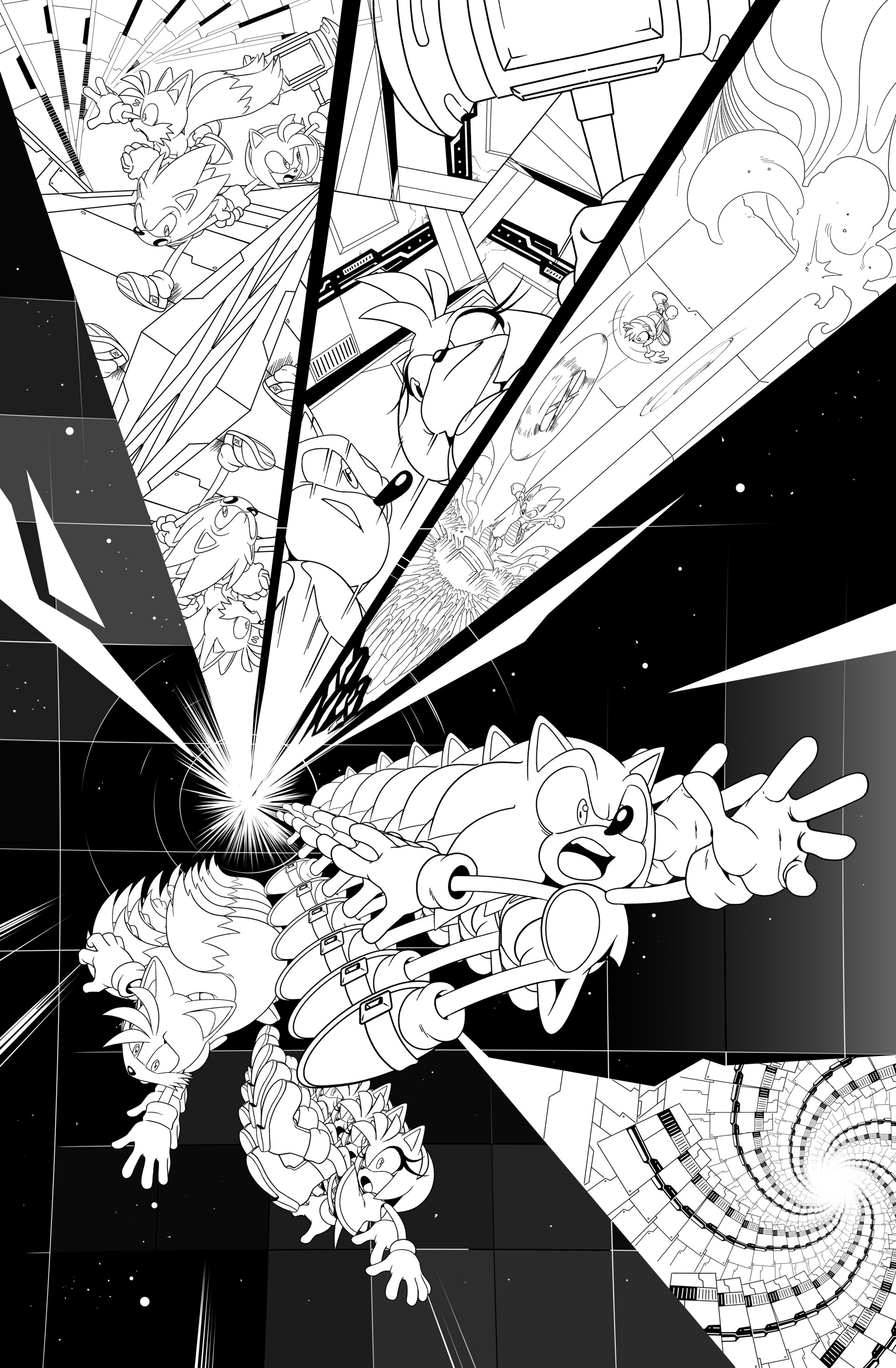 Adam Bryce Thomas - Various Samples - IDW's Sonic the Hedgehog