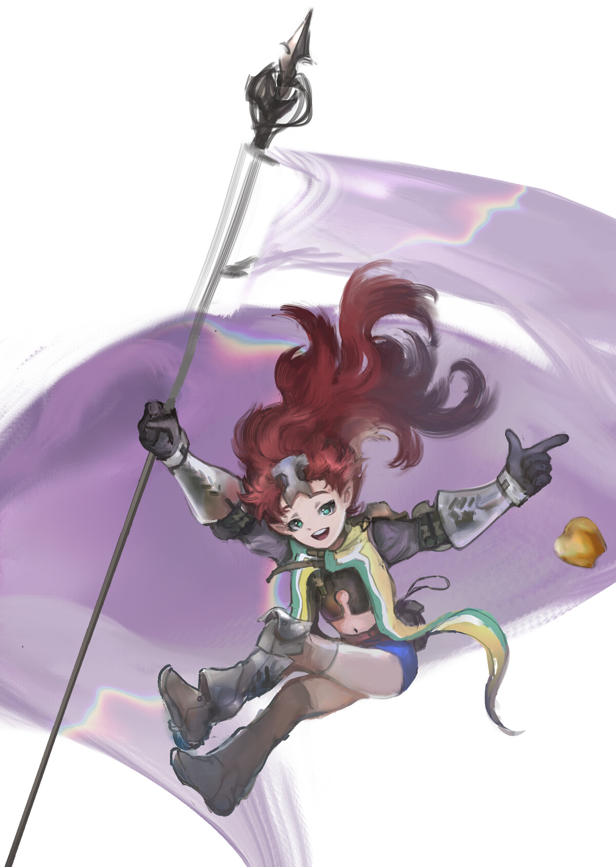 ArtStation - ARKNIGHTS knight myrtle raw