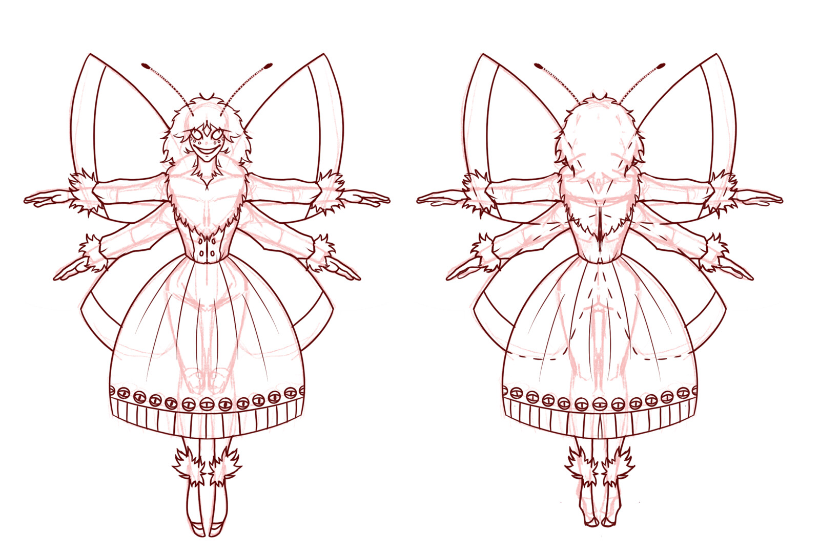 Hayley Rigatti - Chalkhill Moth- Stylized Model