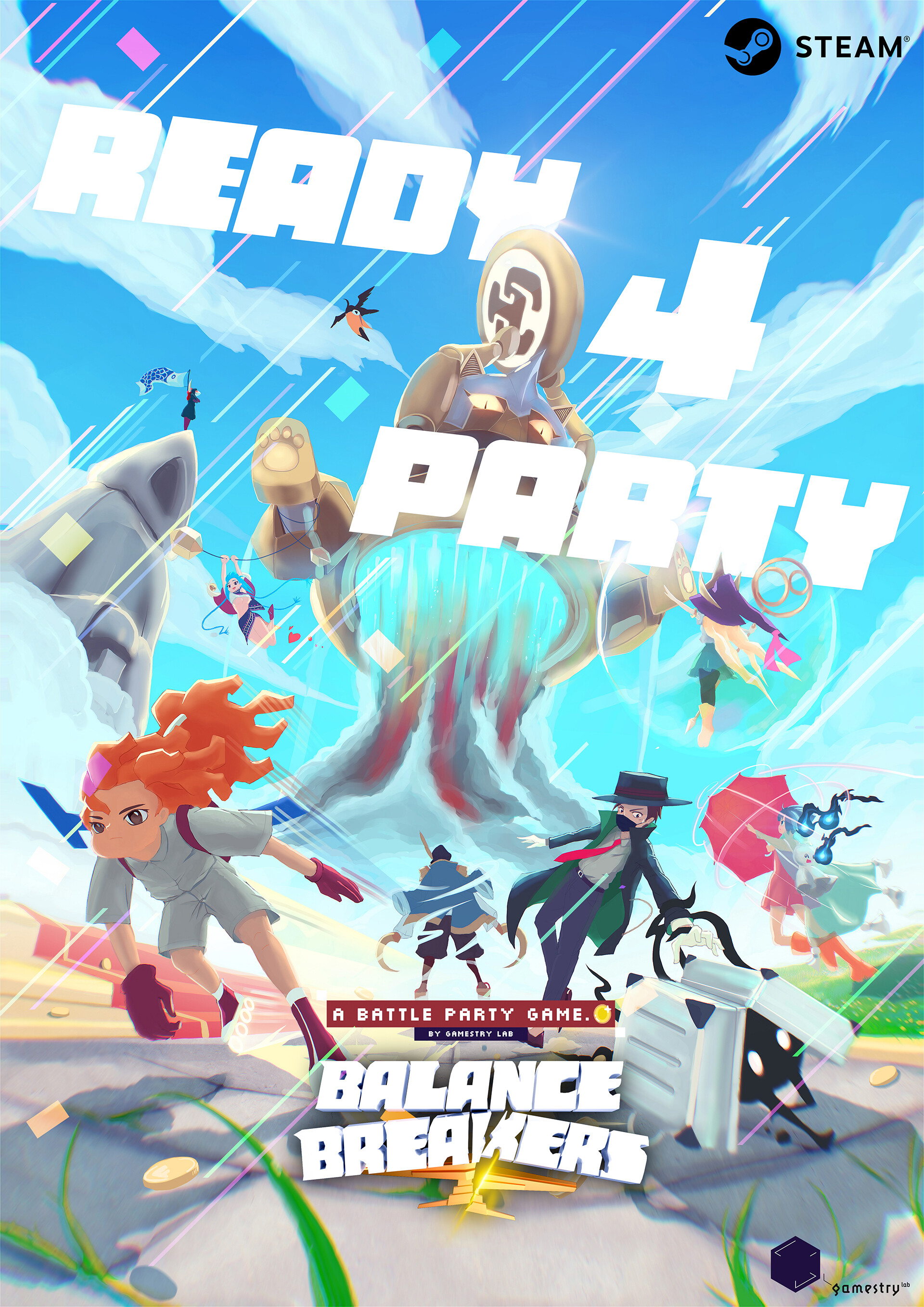 ArtStation - Poster Design for Balance Breakers