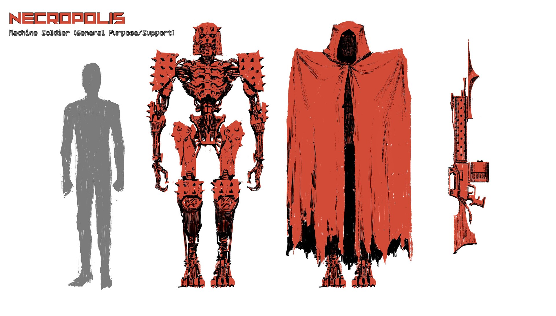 ArtStation - Necropolis: Machine Soldier 1