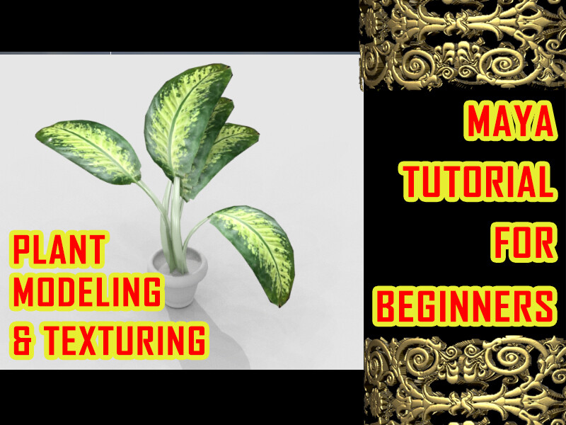 ArtStation - plant modeling maya