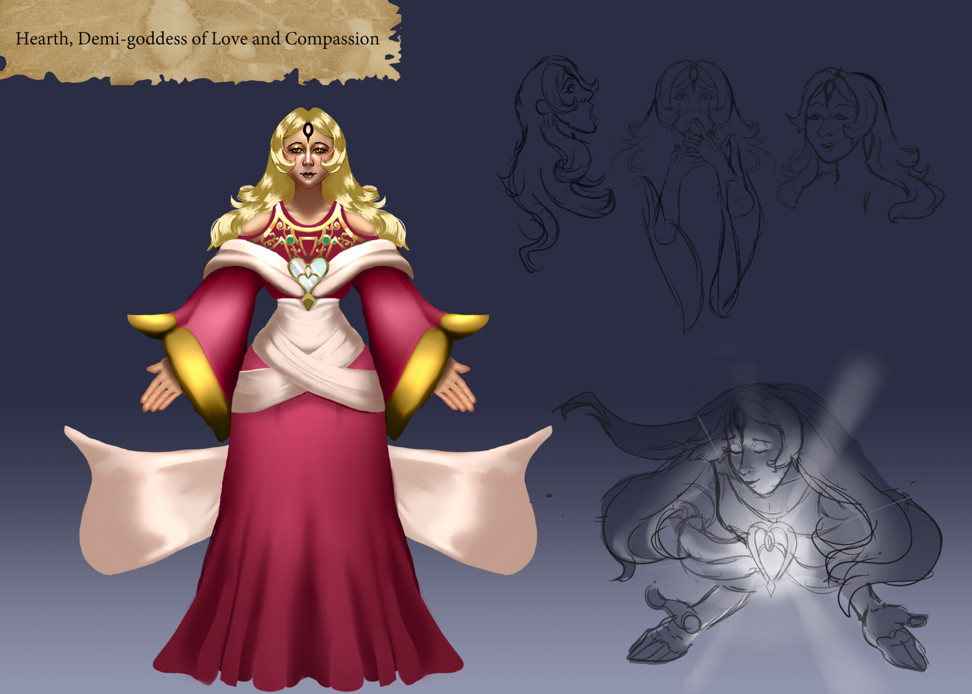 ArtStation - Demi-god of Love Concept